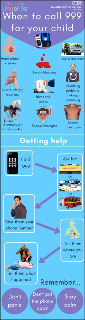 When to call 999 for your child | For You | Health for Under 5s