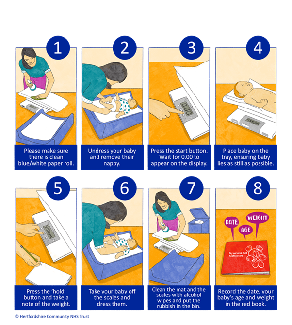 Your Baby’s weight and development - Hertfordshire | Health for Under5s